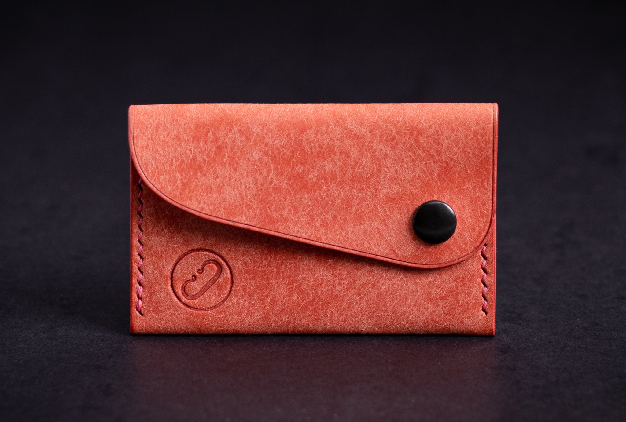The Classy - Handmade Leather Card Holder – The Flint & Steel Leather ...